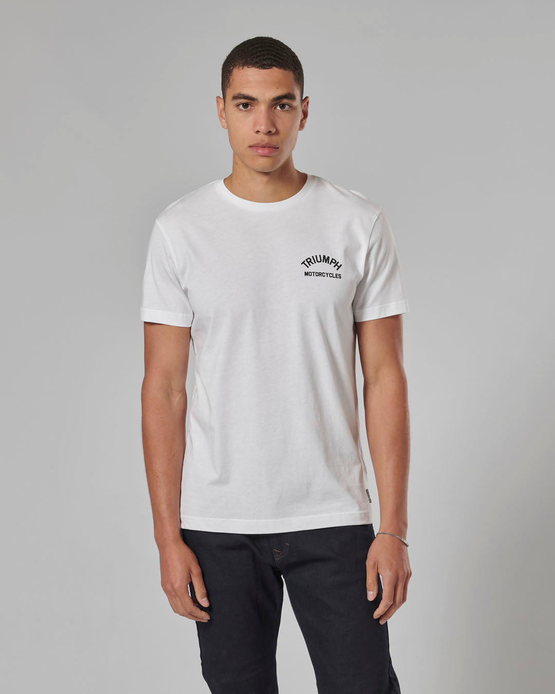 Castle Tee in White – Grange Shop